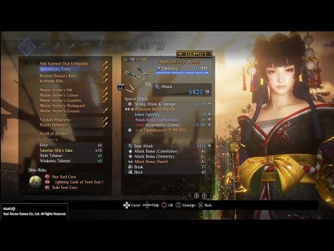 Tonfa Build - Against All Revenant - Nioh 2 - YouTube