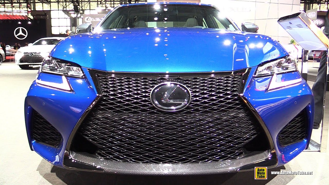 2016 Lexus GSF - Exterior and Interior Walkaround - 2016 New York Auto ...