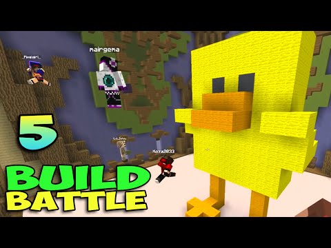 ч.05 Minecraft Build Battle - Фрукты и Утка - YouTube