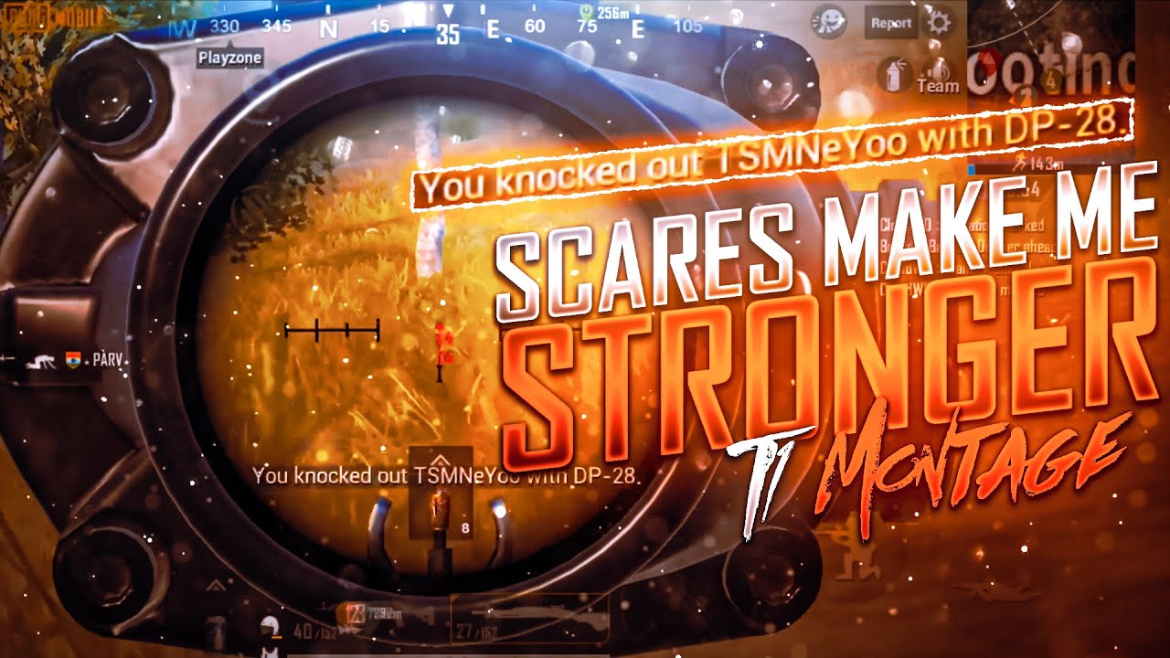 Scares Makes Me Stronger ⭐️ - T1 Montage💚 | Pubg Mobile Montage ...