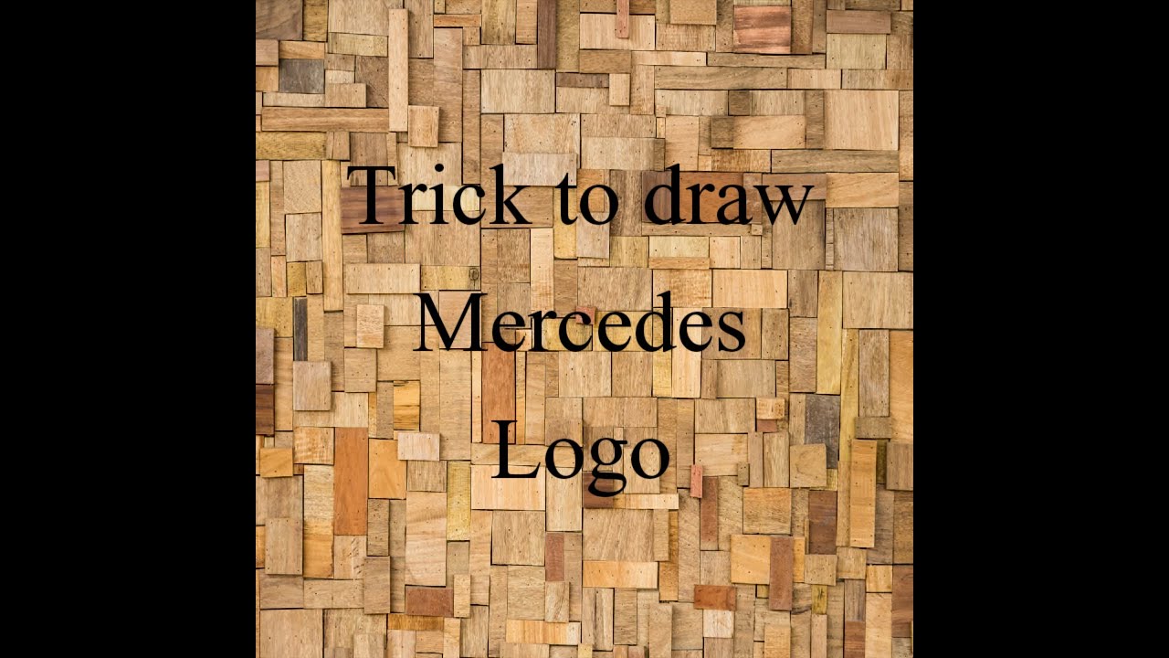 how to draw Mercidis logo very easy way - YouTube