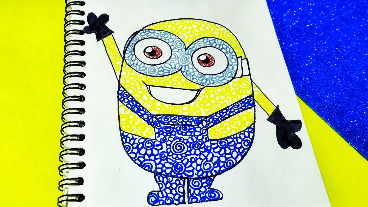 Minion Magic: Exploring Mandalas with Playful Characters - YouTube