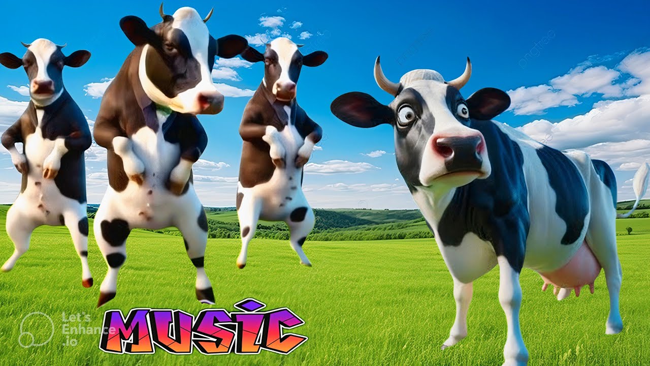 FUNNY COW DANCE - 58 | COW DANCE & COW VIDEO| DANCING COW - YouTube