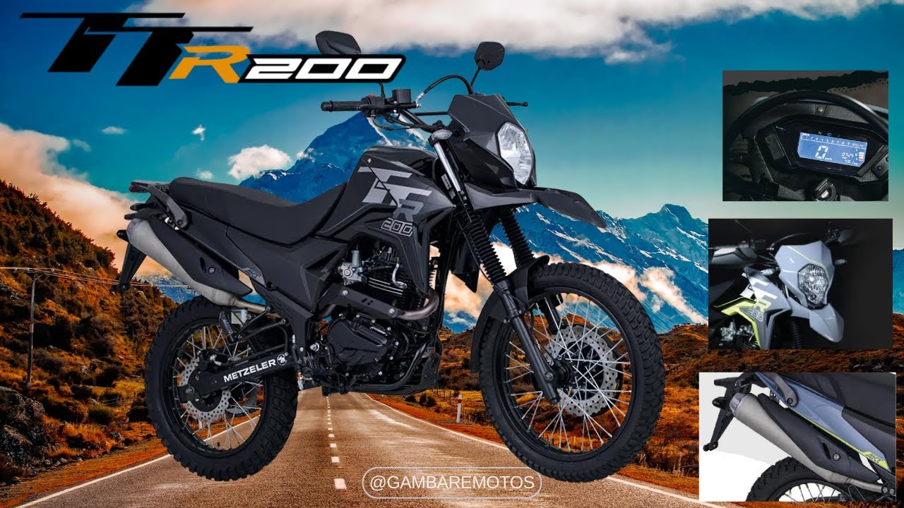 🎉 TTR 200 2025 de AKT: Potencia y Estilo en Cada Kilómetro 🔥 #ttr200 # ...