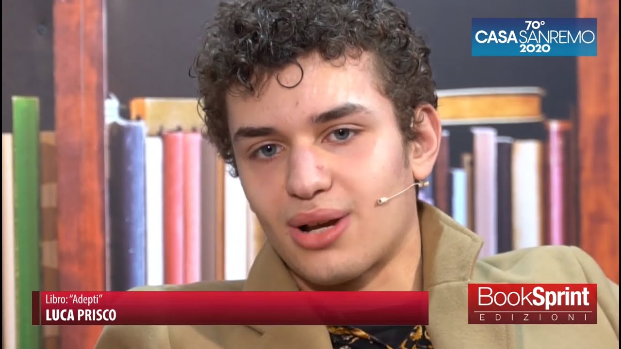 Luca Prisco da Casa Sanremo 2020 - BookSprint Edizioni - YouTube