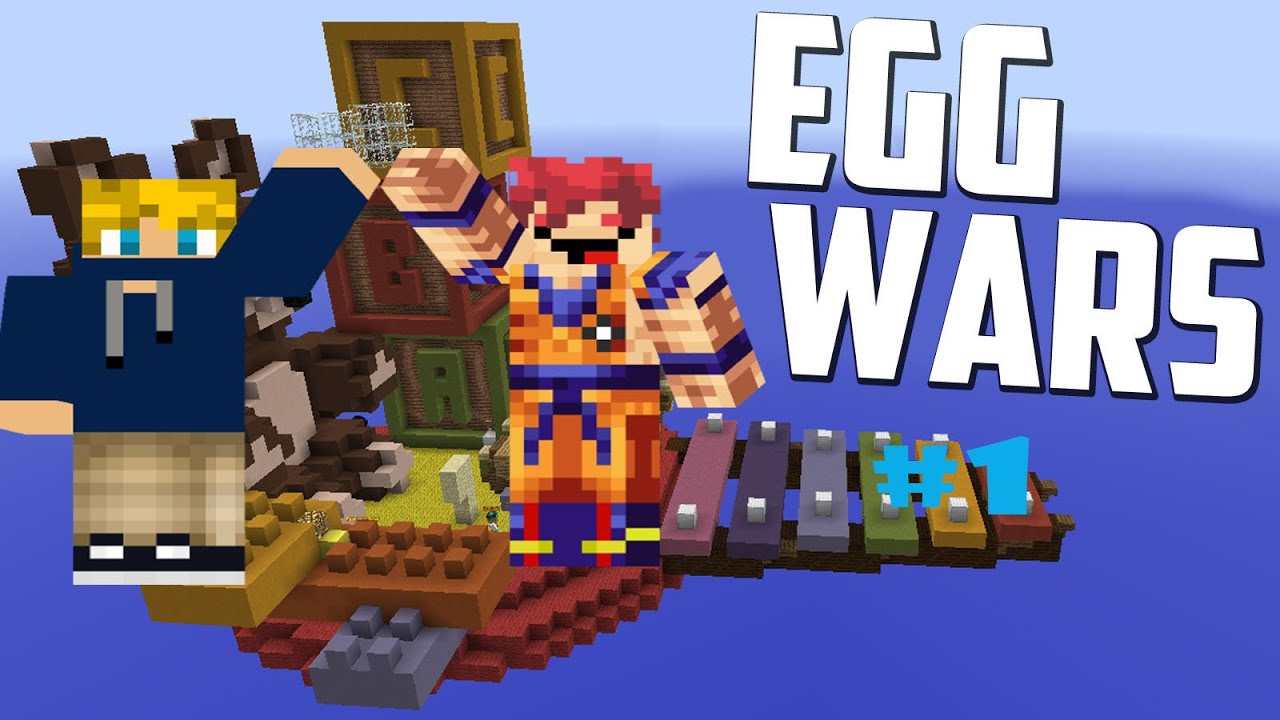 Eggy wars| #1| Minecraft eggwars - YouTube