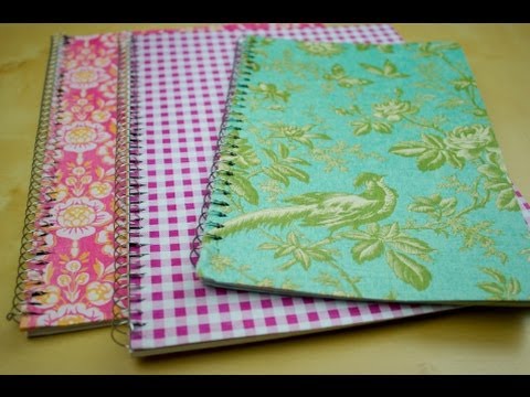 DIY Notebooks & Binders Tutorial - YouTube