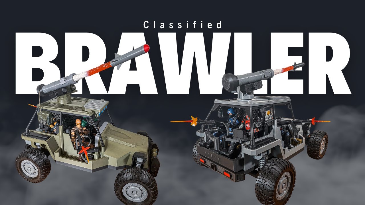 Striker variant Brawler vehicle for GI Joe Classified Scale Figures ...