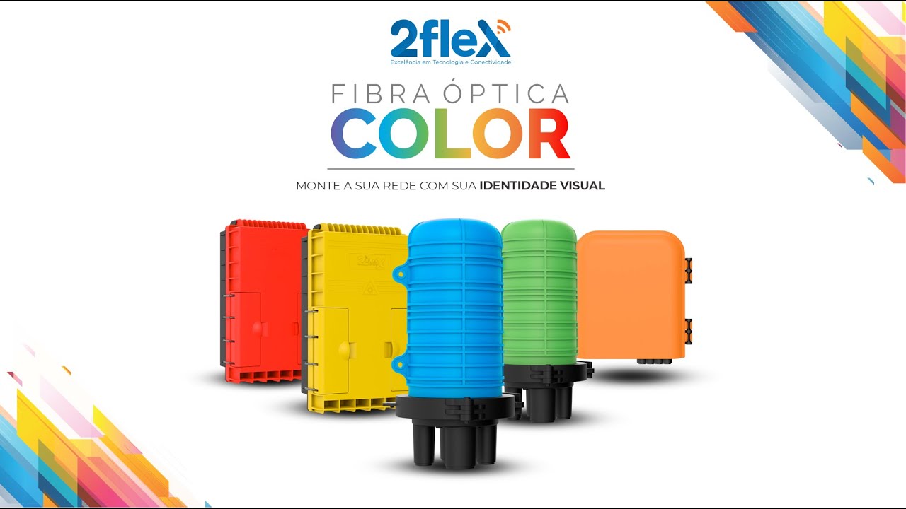 Fibra Óptica Color | A sua rede com a sua identidade - YouTube