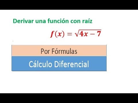Calculo Diferencial. Derivada de una funcion con raiz - YouTube