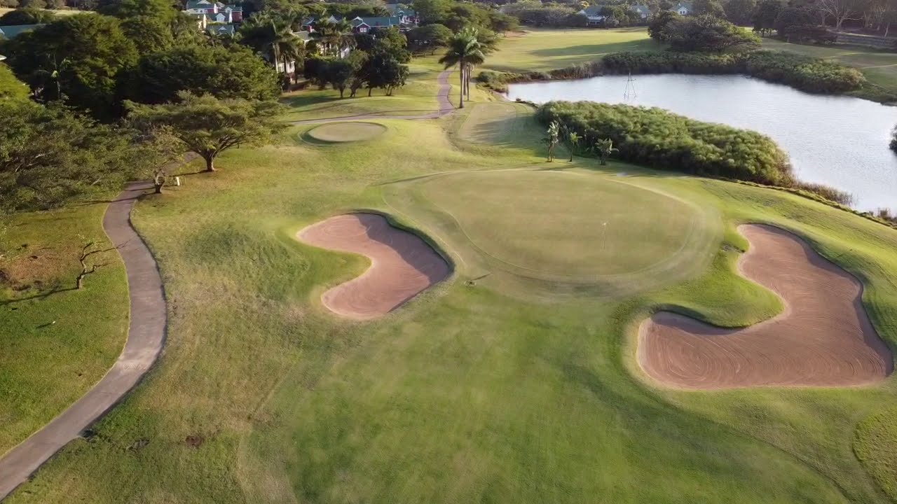 Mount Edgecombe Country Club - 3rd hole on The Lakes - ccemvideos - YouTube