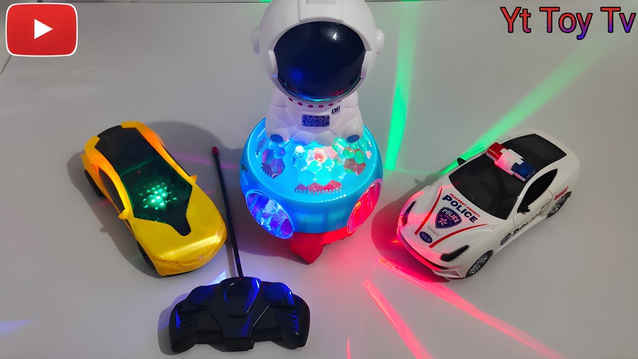 3D Light Radio Control Car Vs Robot Space 🌌 Car & Police Stunt Car ...