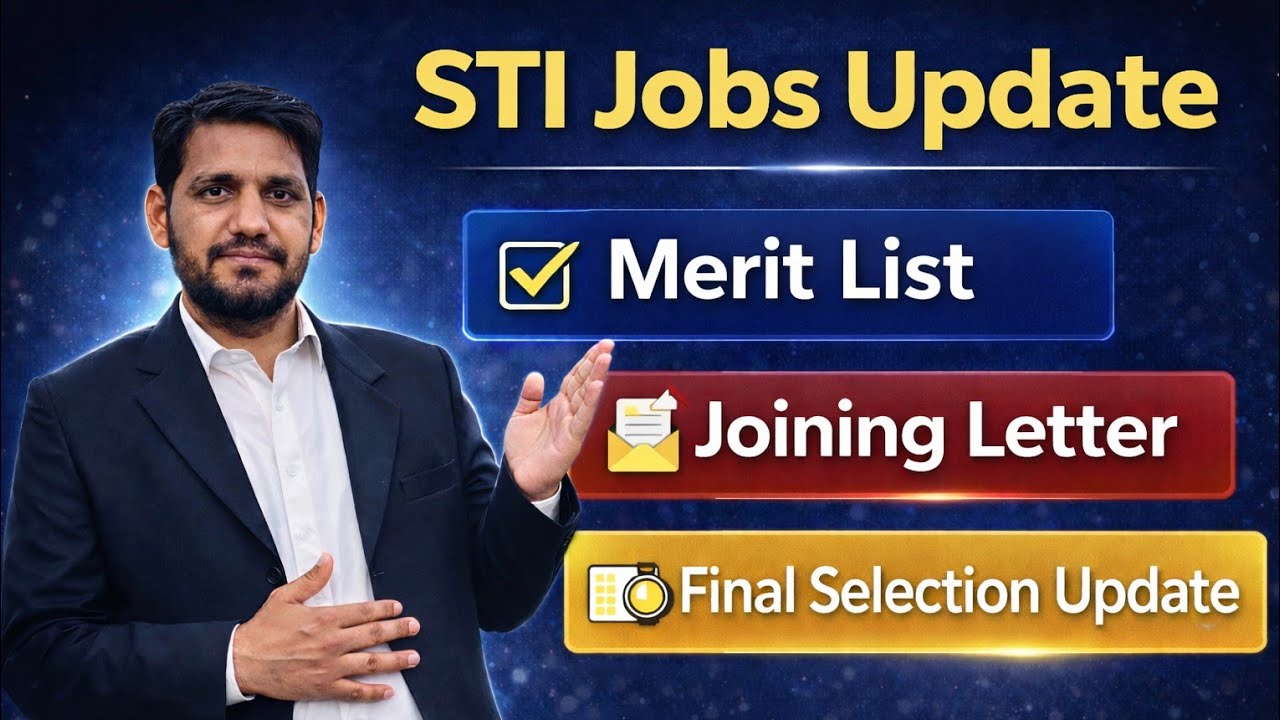 STI Jobs Update | All Facts Cleared | Final Information - YouTube