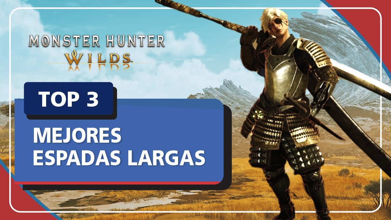 TOP 3 ESPADAS LARGAS en Monster Hunter Wilds – ¡Elige la Mejor para Cazar! - YouTube