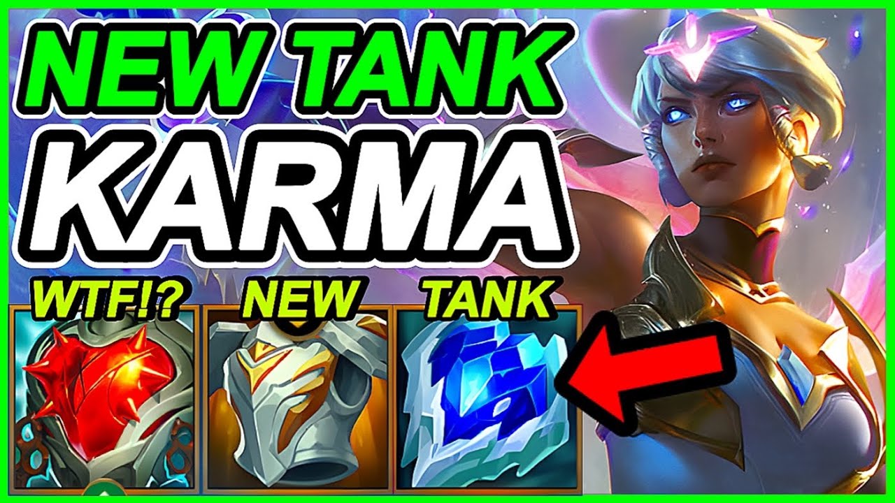 Wild Rift China Karma Sup - Heartsteel Broken OP Item - New Build Runes ...
