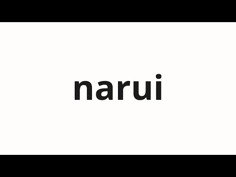 How to pronounce narui | 날의 (Day in Korean)