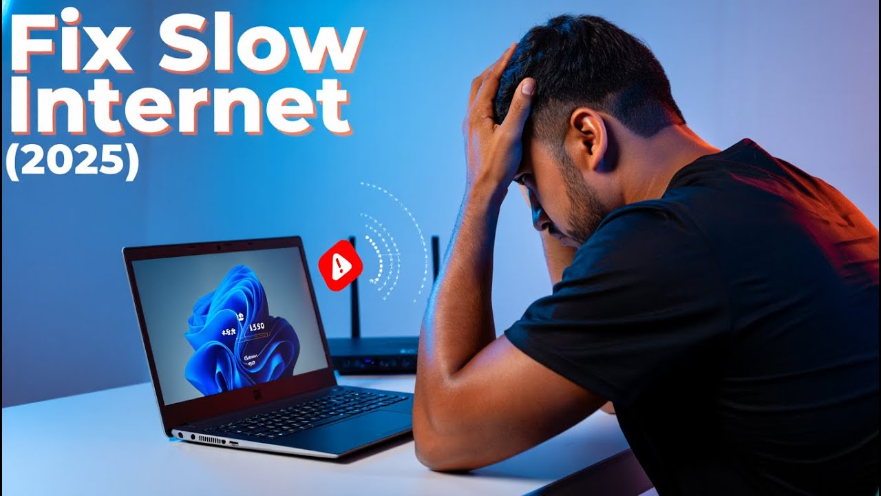 How to Fix Slow Internet Speed on PC (2025) - windows 11/10 - YouTube