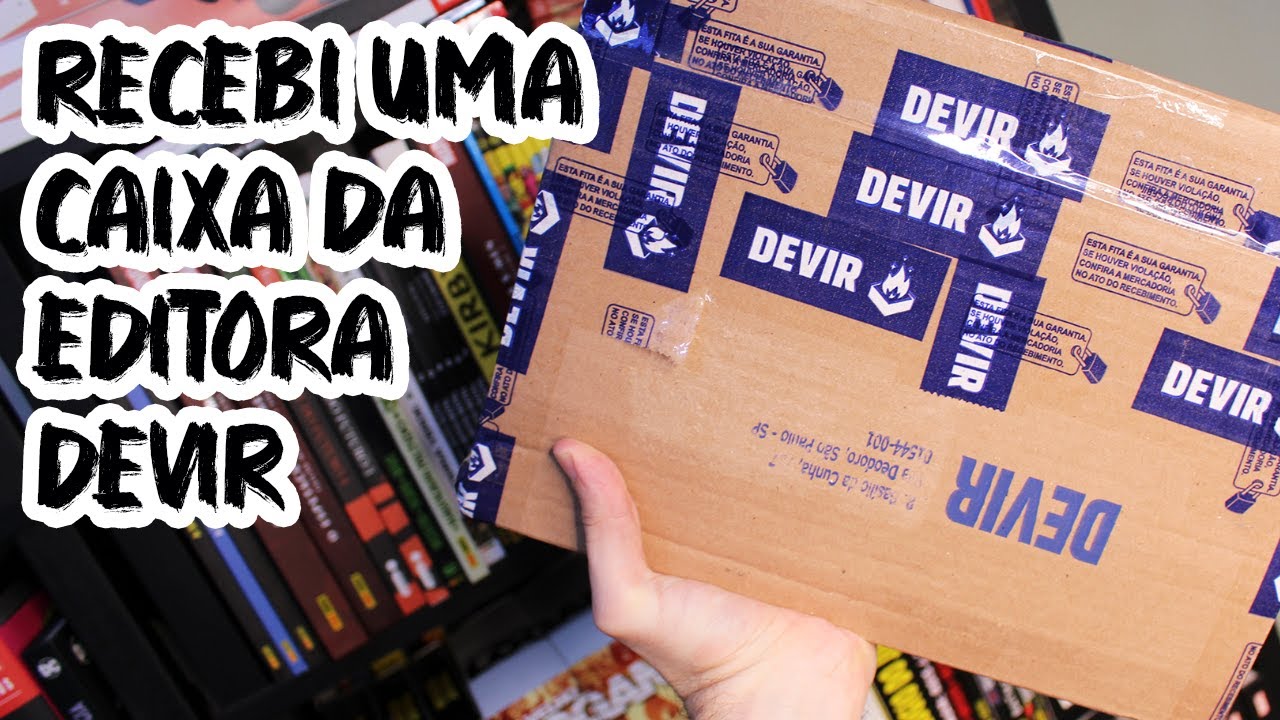 UNBOXING Editora DEVIR - YouTube