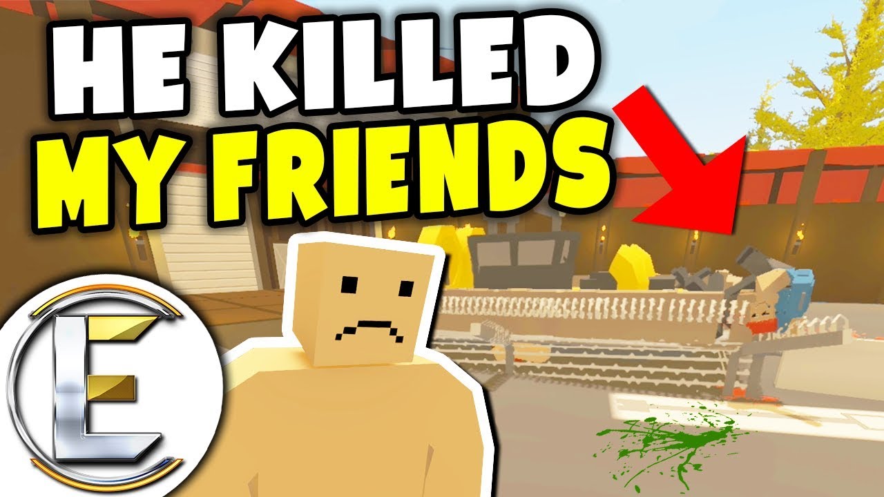 He Killed My Friends - Unturned Roleplay (Killer In A Death Machine ...