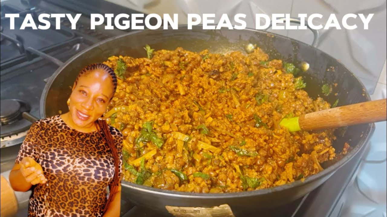 HOW TO PREPARE ACHICHA ( PIGEON PEAS & COCOYAM || NIGERIAN FOOD || VERY ...