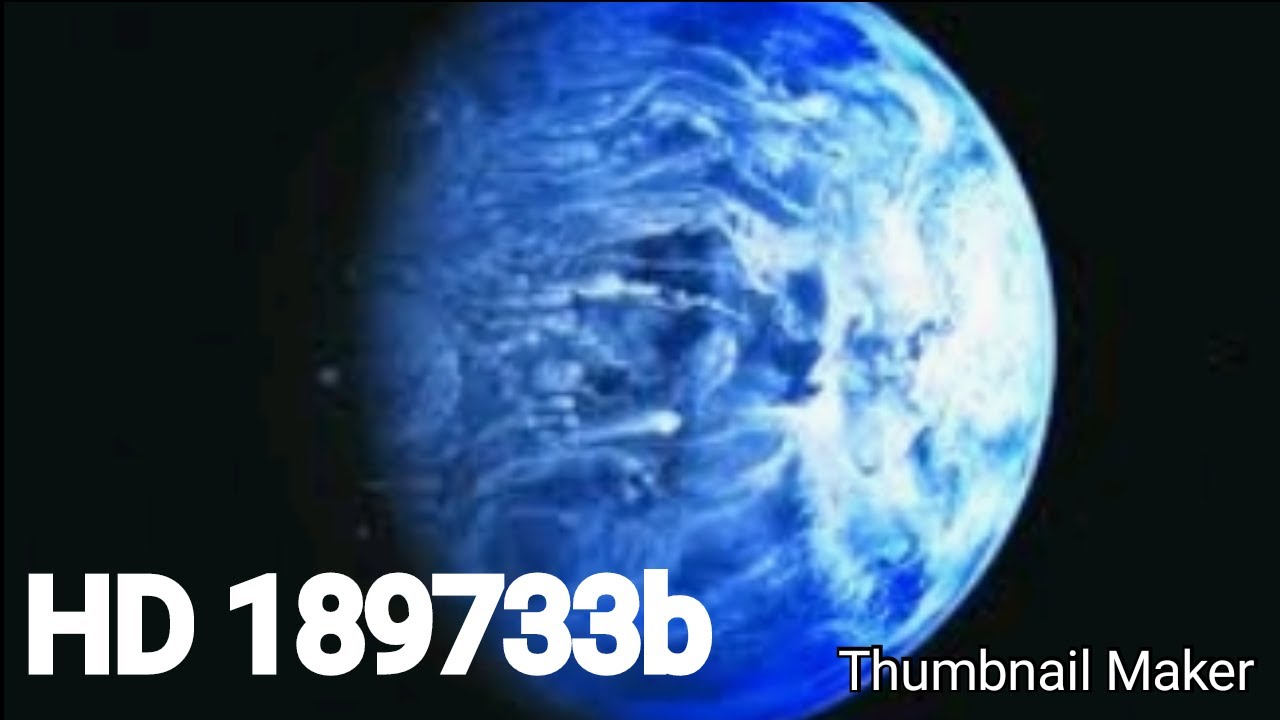 Planets: HD 189733b - YouTube