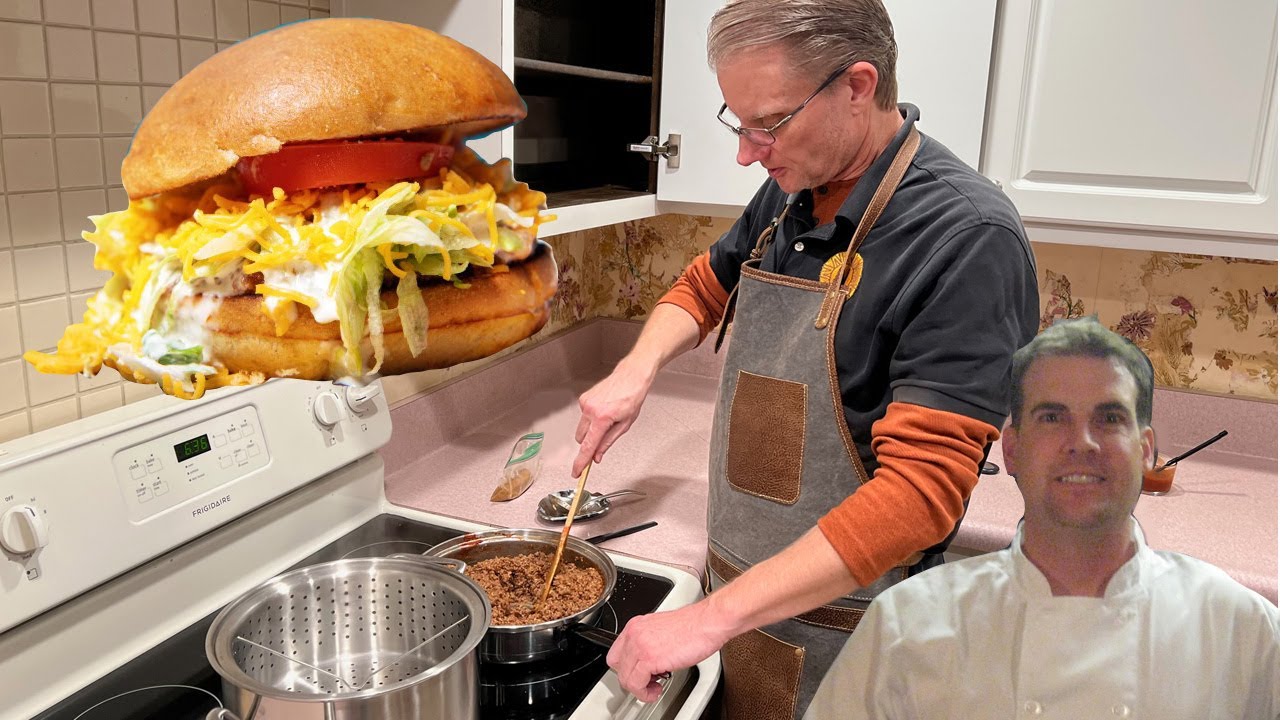 Making the Naugles Bun Taco at Home - YouTube