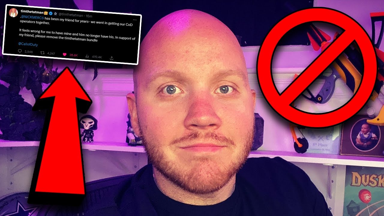 TimTheTatMan is now GONE from Call of Duty as well - YouTube
