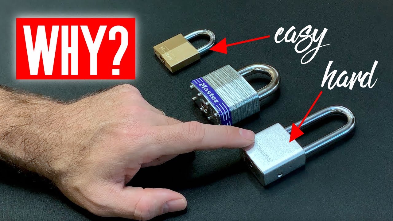 001 8 reasons why some locks are harder to pick than others - YouTube
