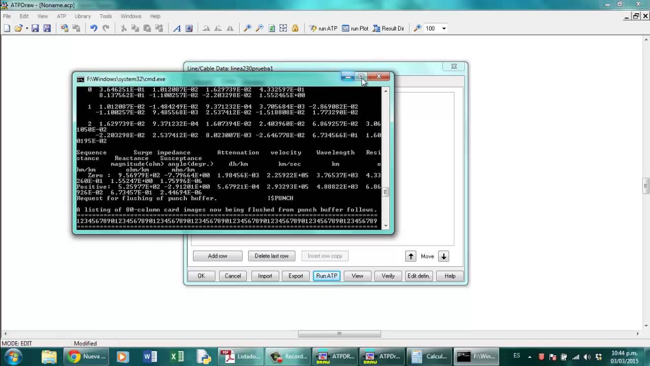 Cálculo De Parámetros En Líneas De Transmisión Con ATPdraw - YouTube