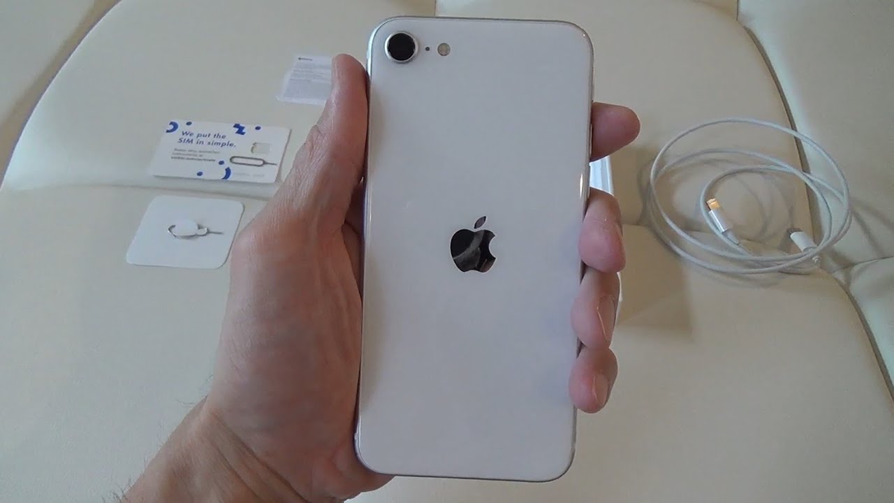 APPLE IPHONE SE UNBOXING, CUSTOMER REVIEW AND CLOSE UP LOOK - YouTube