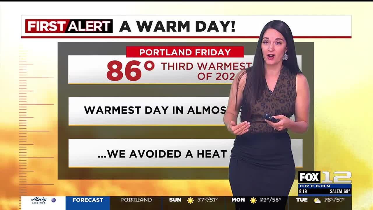 First Alert Sunday morning FOX 12 weather forecast (6/9) - YouTube