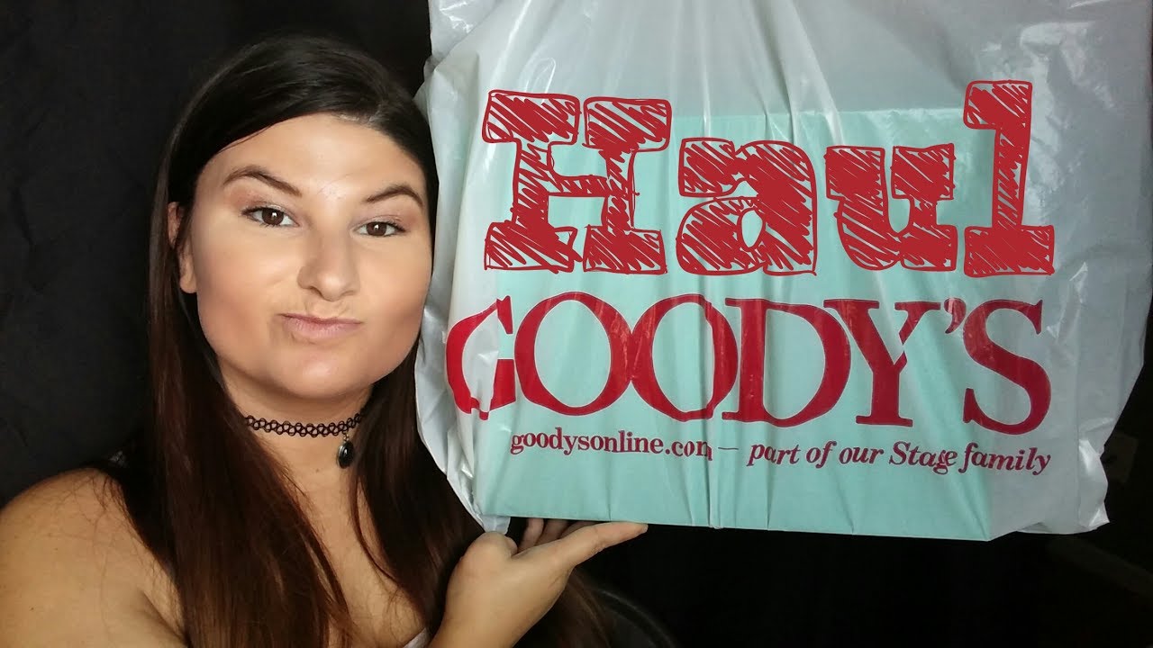 Goody's Haul | Valerie Dison | July 2017 - YouTube