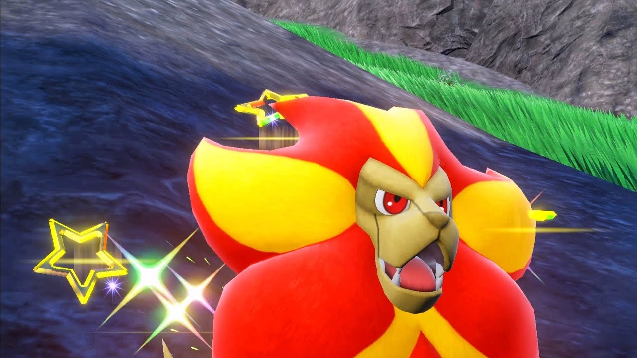 SHINY PYROAR in Pokemon Scarlet and Violet - YouTube