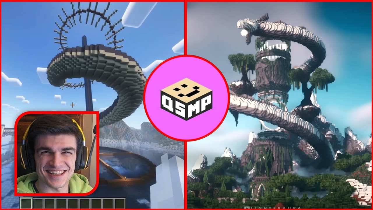 EL SECRETO DE FOOLISH Y SUS CONSTRUCCIONES EN QSMP Y MINECRAFT - YouTube