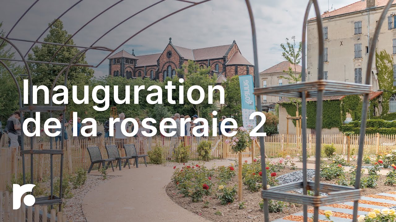 Inauguration de la roseraie 2 - YouTube