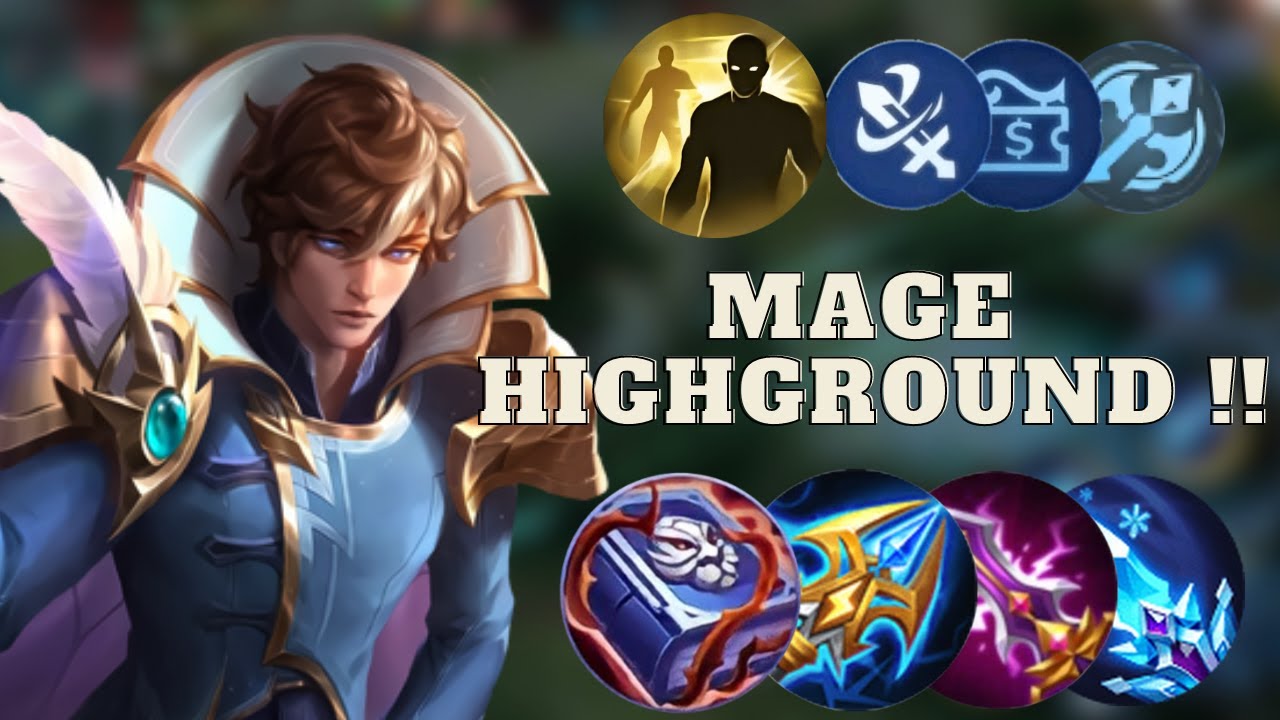 GAMEPLAY XAVIER !! MAGE HIGHGROUND DENGAN DAMAGE SAKIT BANGET - XAVIER ...
