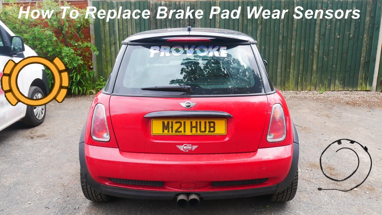 How To Replace Brake Pad Wear Sensors (Mini Gen.1) | Grinding Gears ...