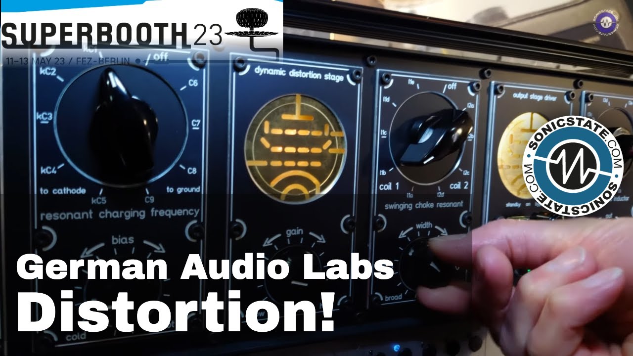 Superbooth 2023: German Audio Labs - U2379 Massive Tube Distortion ...