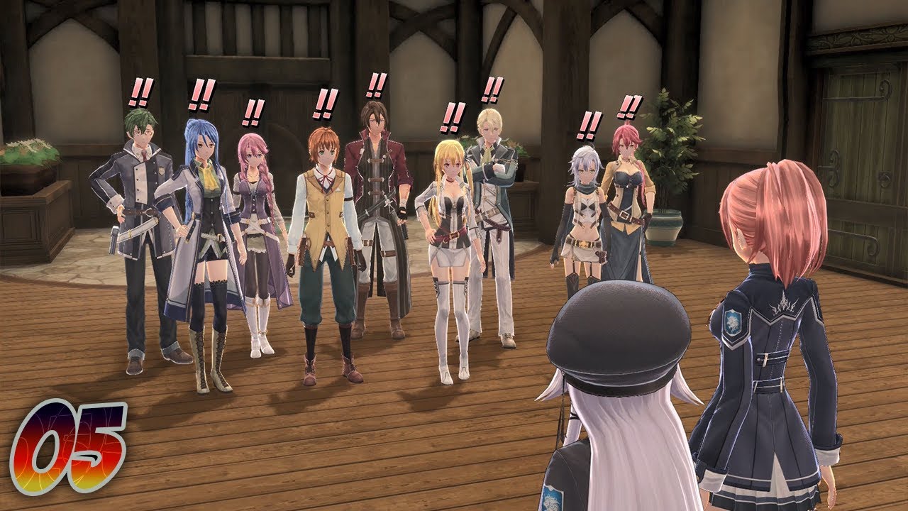 Trails of Cold Steel 4 - 05 - Elin Hexan Village, Old Class VII ...