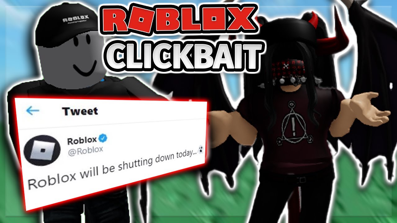 funny roblox clickbait video - YouTube