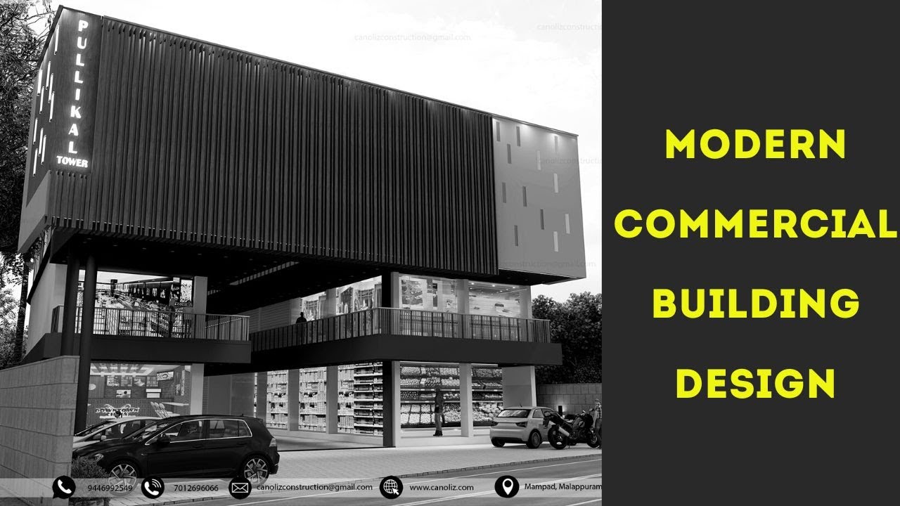 Commercial Building Design in Kerala - YouTube