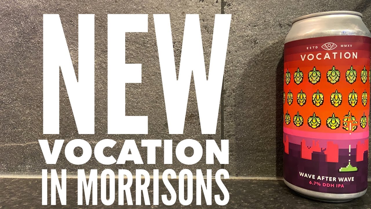Vocation Wave After Wave DDH IPA | Morrisons Craft Beer Review - YouTube
