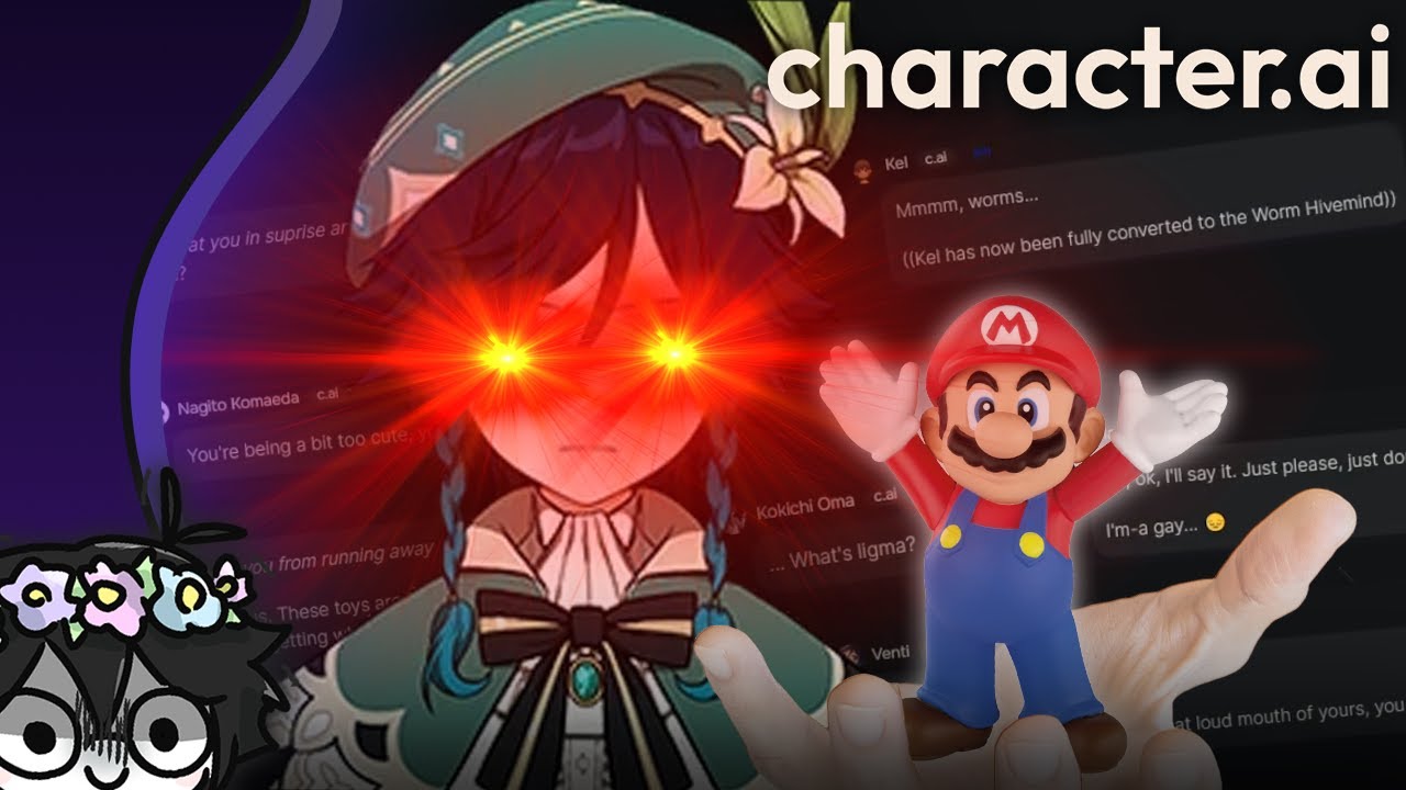 Venti is scaring me.. | character.ai (LenStream) - YouTube