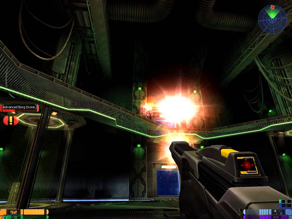 Star Trek: Elite Force 2 - Strat for borg boss - YouTube