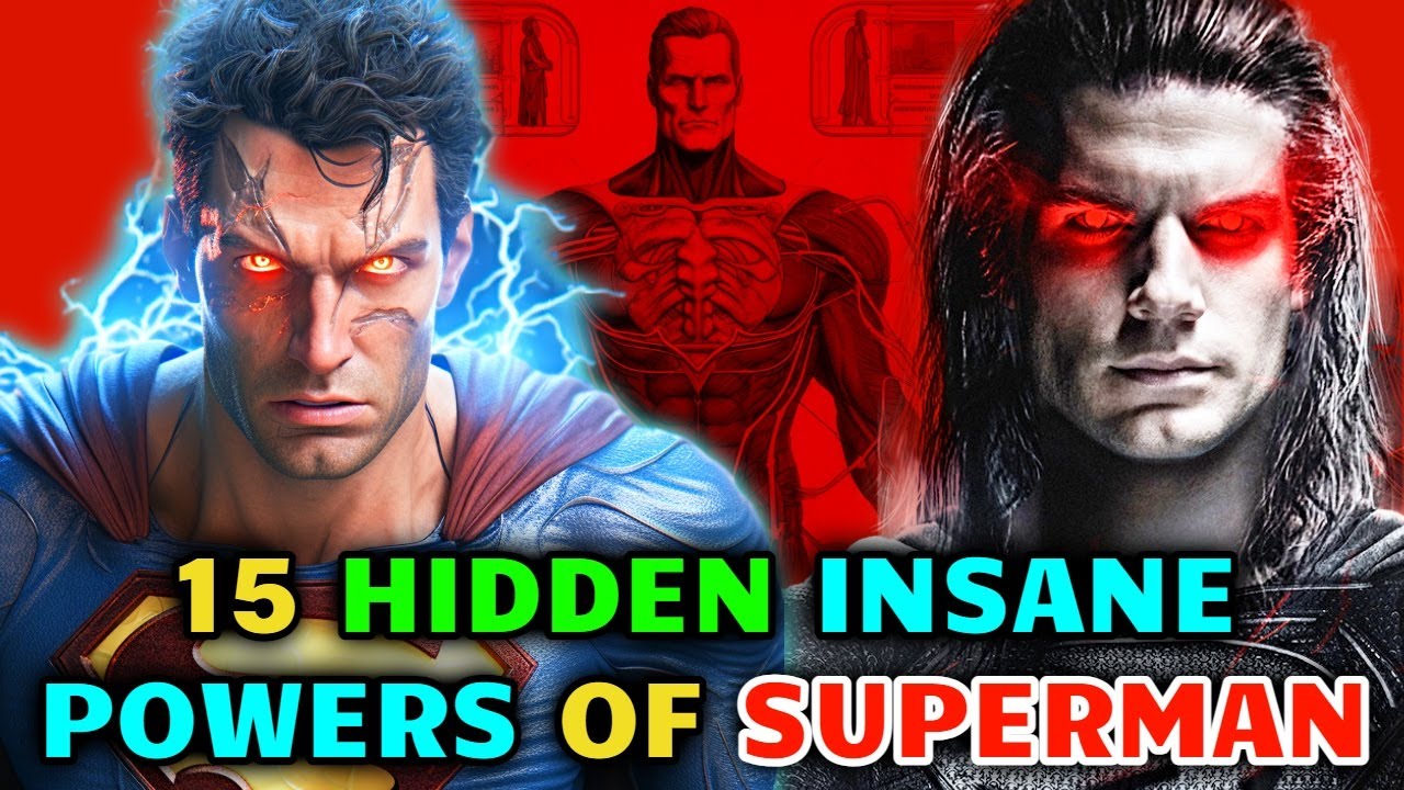 10 Hidden Insane Superman Powers From Memory Erasing Kiss To ...