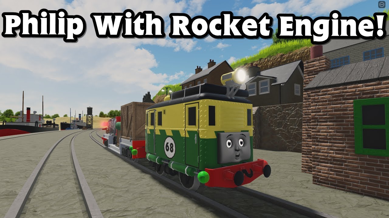 Thomas And Friends Philip With Rocket Engine! Kids Toy - YouTube
