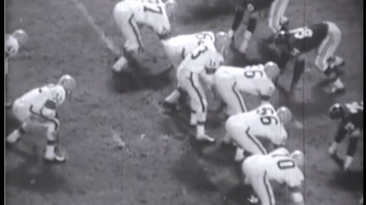 1964 Steelers at Browns Game 5 Film Clips - YouTube
