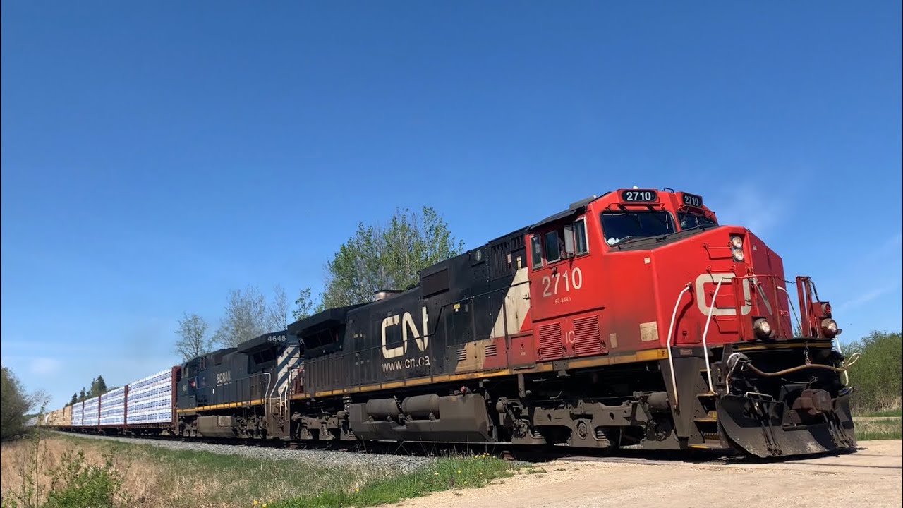 A41851 28 - IC 2710S @ Mile 199.1, CN Slave Lake Subdivision (Faust, AB ...
