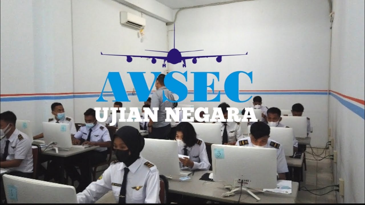 Ujian negara AVSEC untuk mendapatkan lisensi resmi dari dirkampen RI ...