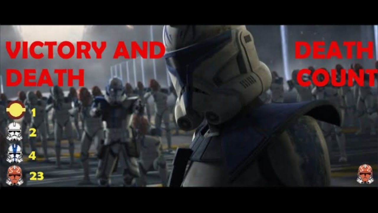 Star Wars Victory and Death Part 1 and 2 Clone Death Count - YouTube